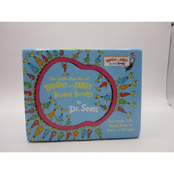 Dr. Seuss | Other | The Little Blue Boxed Set Of 4 Bright And Early ...